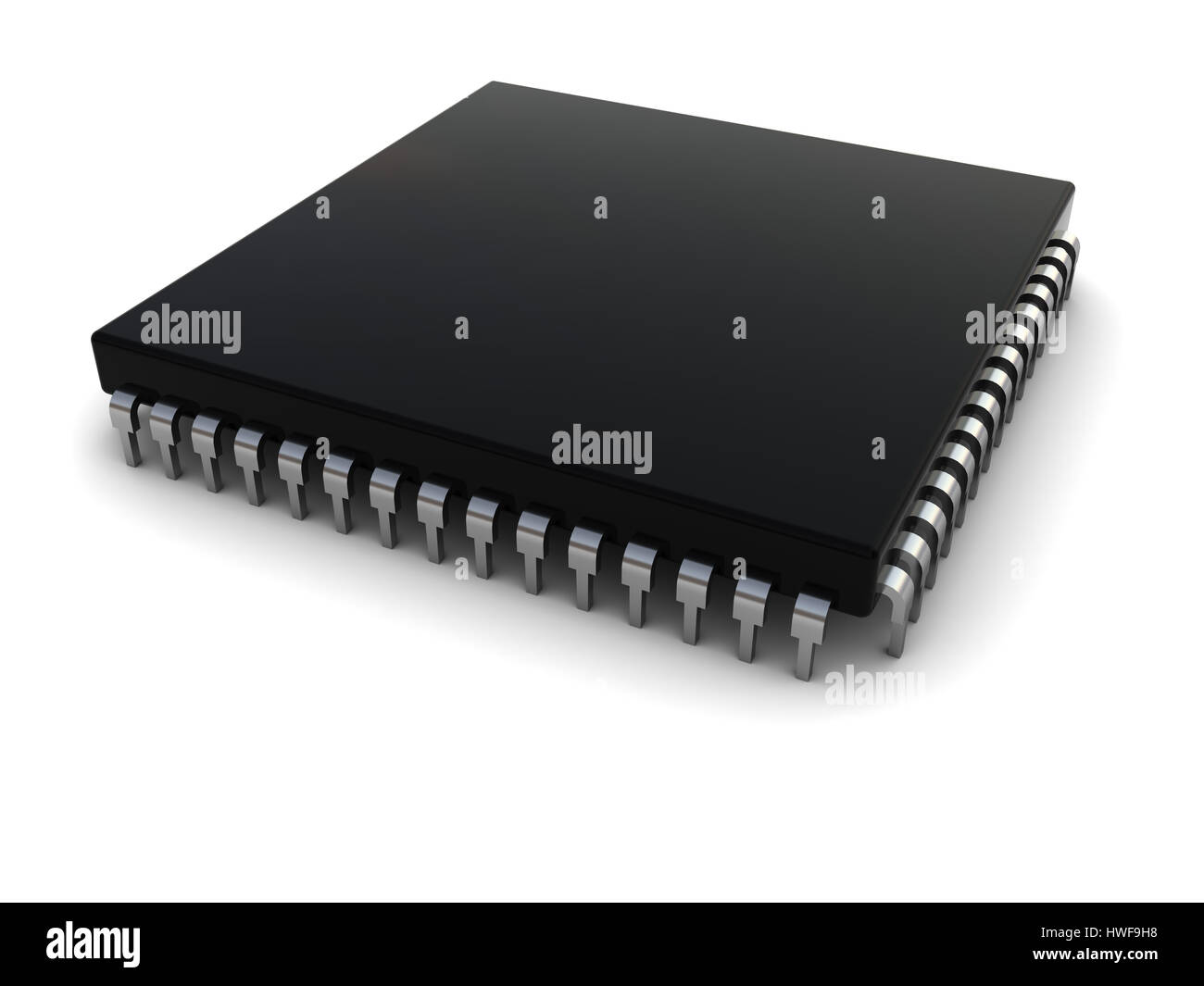 3d illustration computer chip hi-res stock photography and images - Alamy