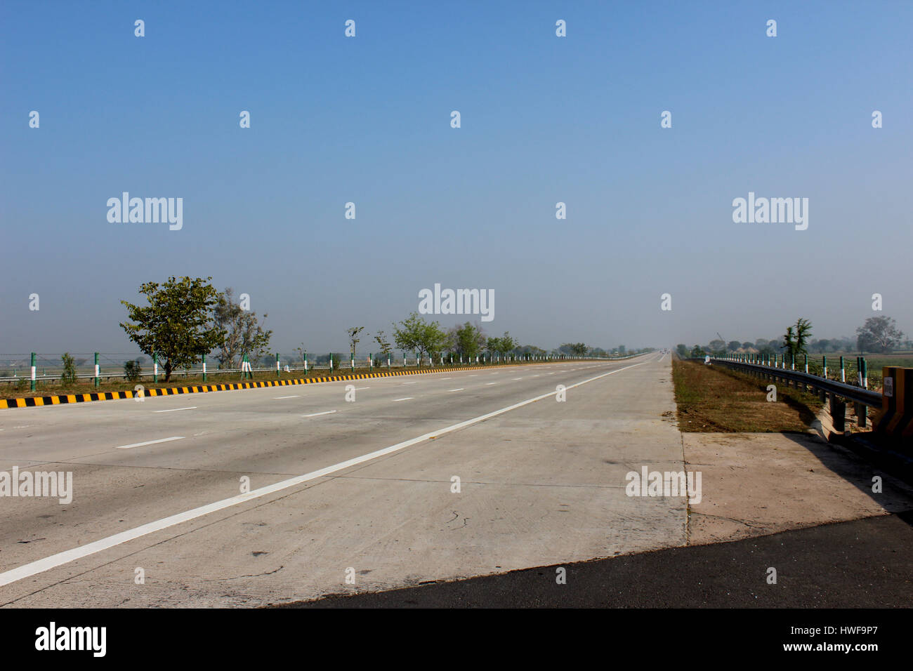 Indian Highway, UP Stock Photo - Alamy