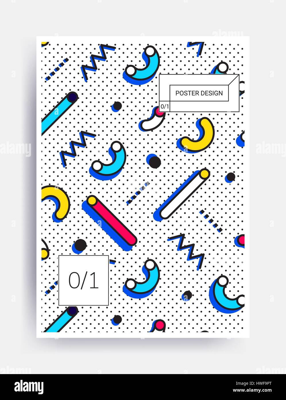 Bright vector design poster Stock Vector Image & Art - Alamy