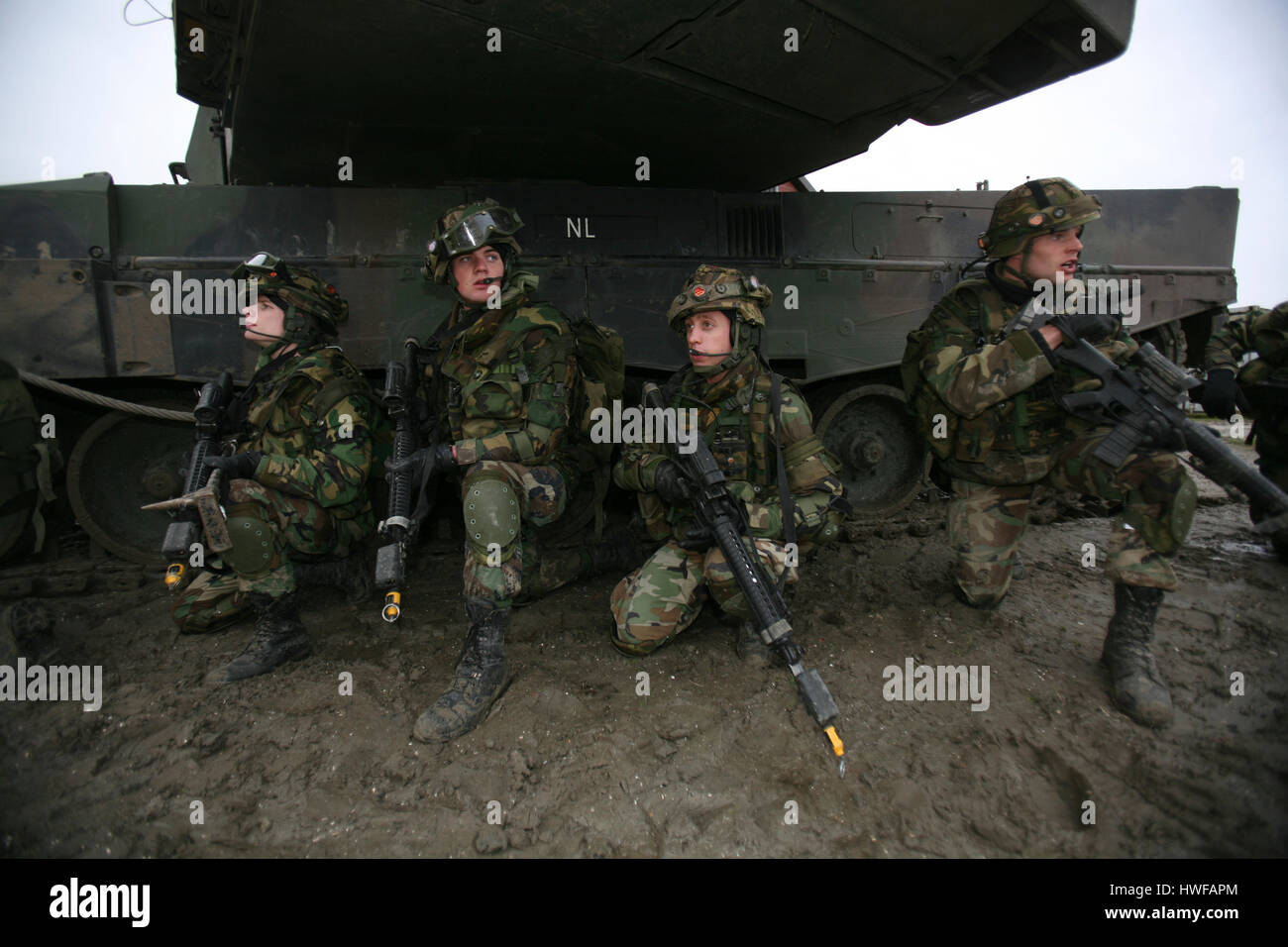 military drill of thye dutch army Stock Photo - Alamy