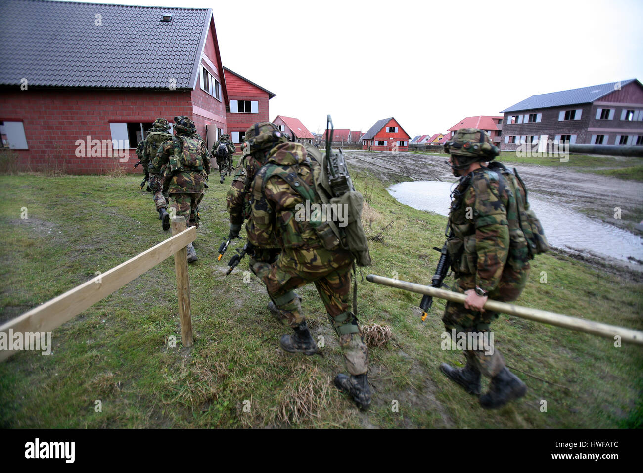 military drill of thye dutch army Stock Photo - Alamy