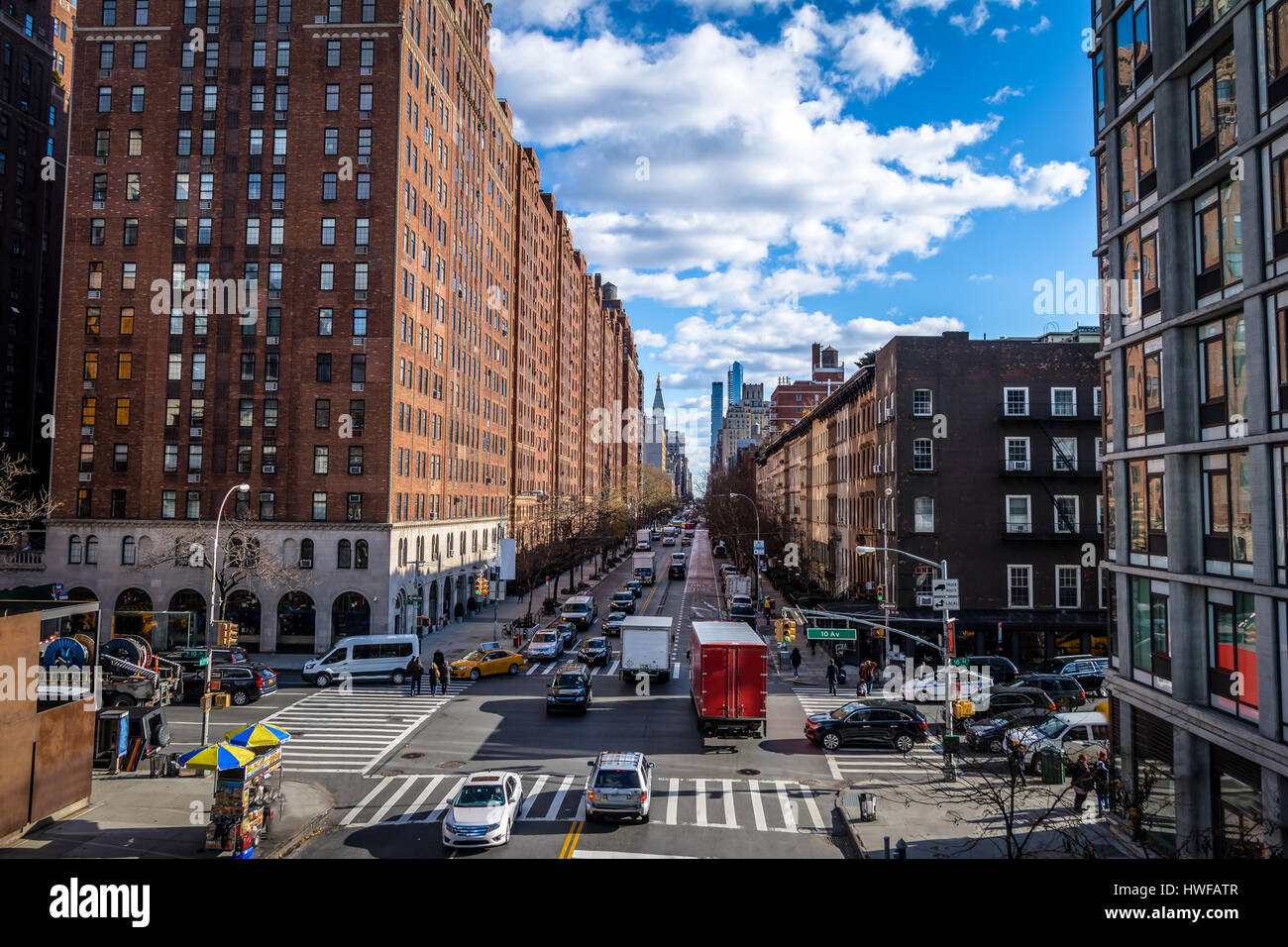 High line park 10th avenue hi-res stock photography and images - Alamy