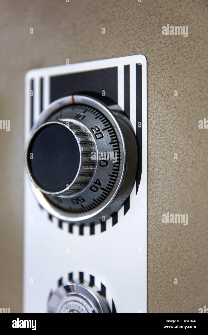 Old steel safe combination hi-res stock photography and images - Alamy