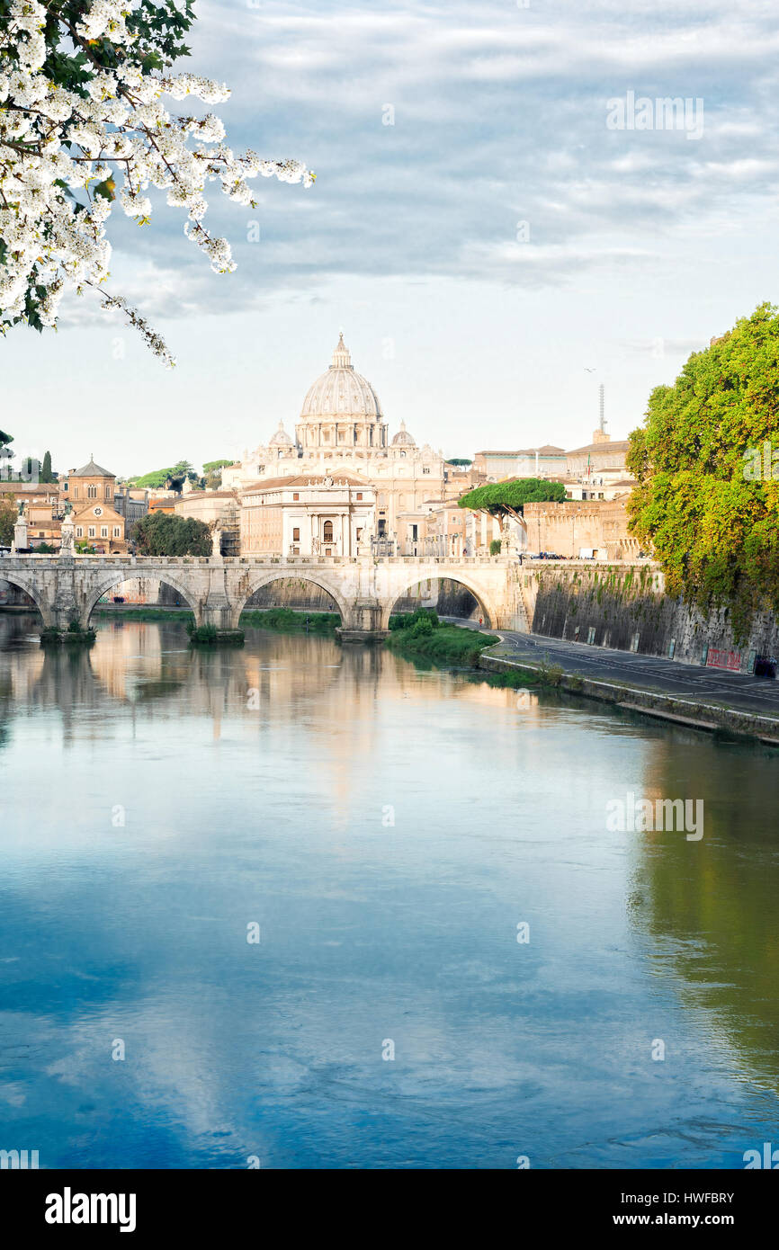 St. Peter's cathedral over bridge Stock Photo - Alamy