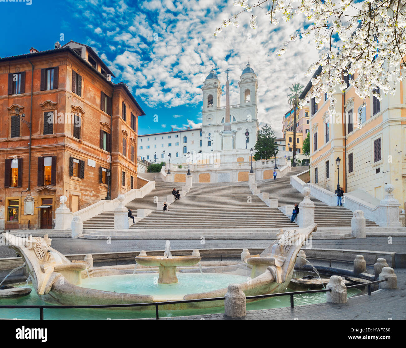 Spanish Steps, Rome, Italy Stock Photo - Alamy