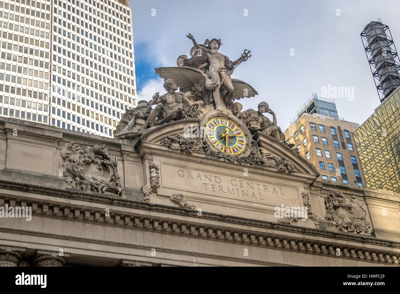 New york city grand central terminal railway hi-res stock photography ...