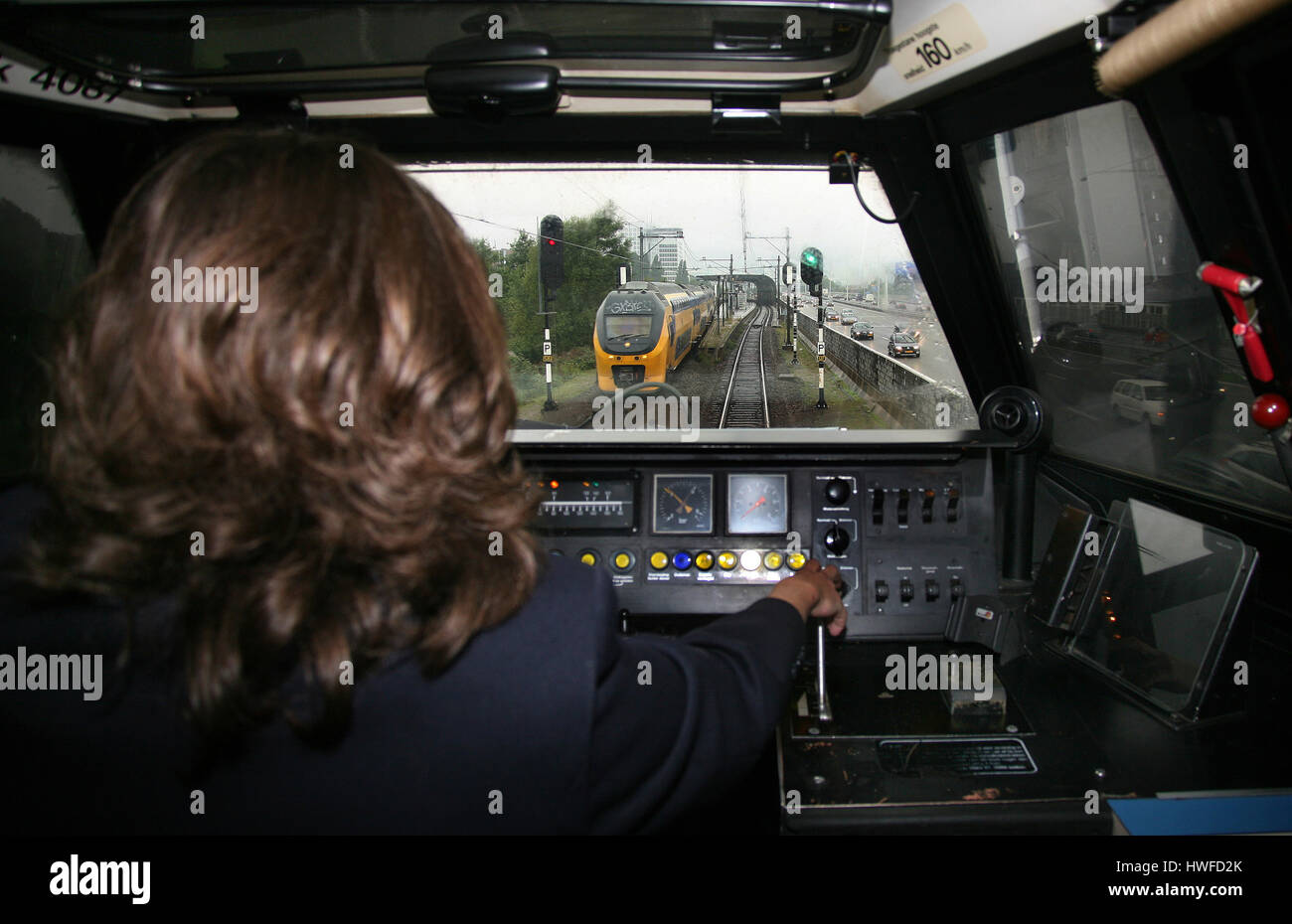 Traindriver hi-res stock photography and images - Alamy