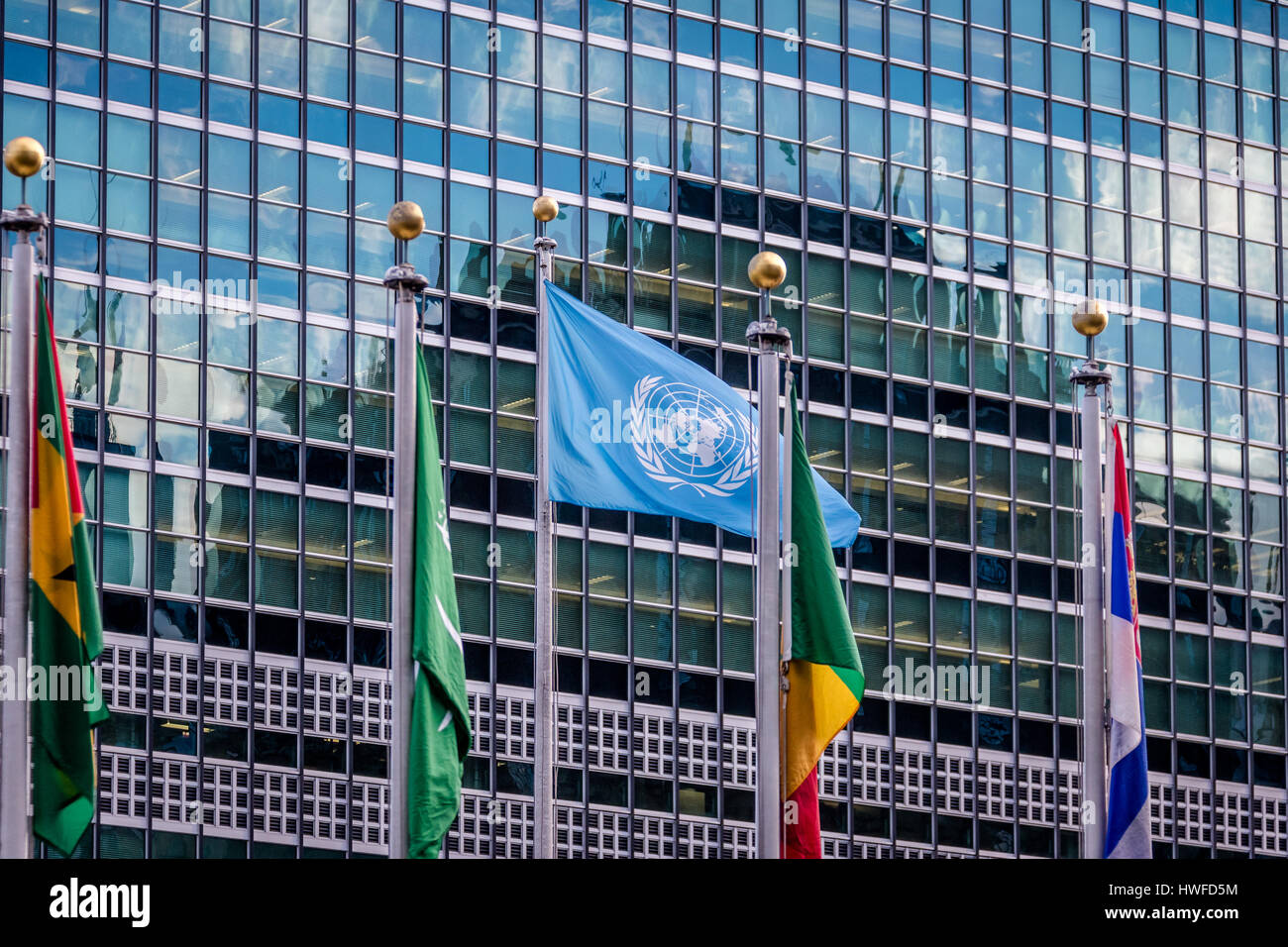 United Nations Headquarters - New York, USA Stock Photo - Alamy