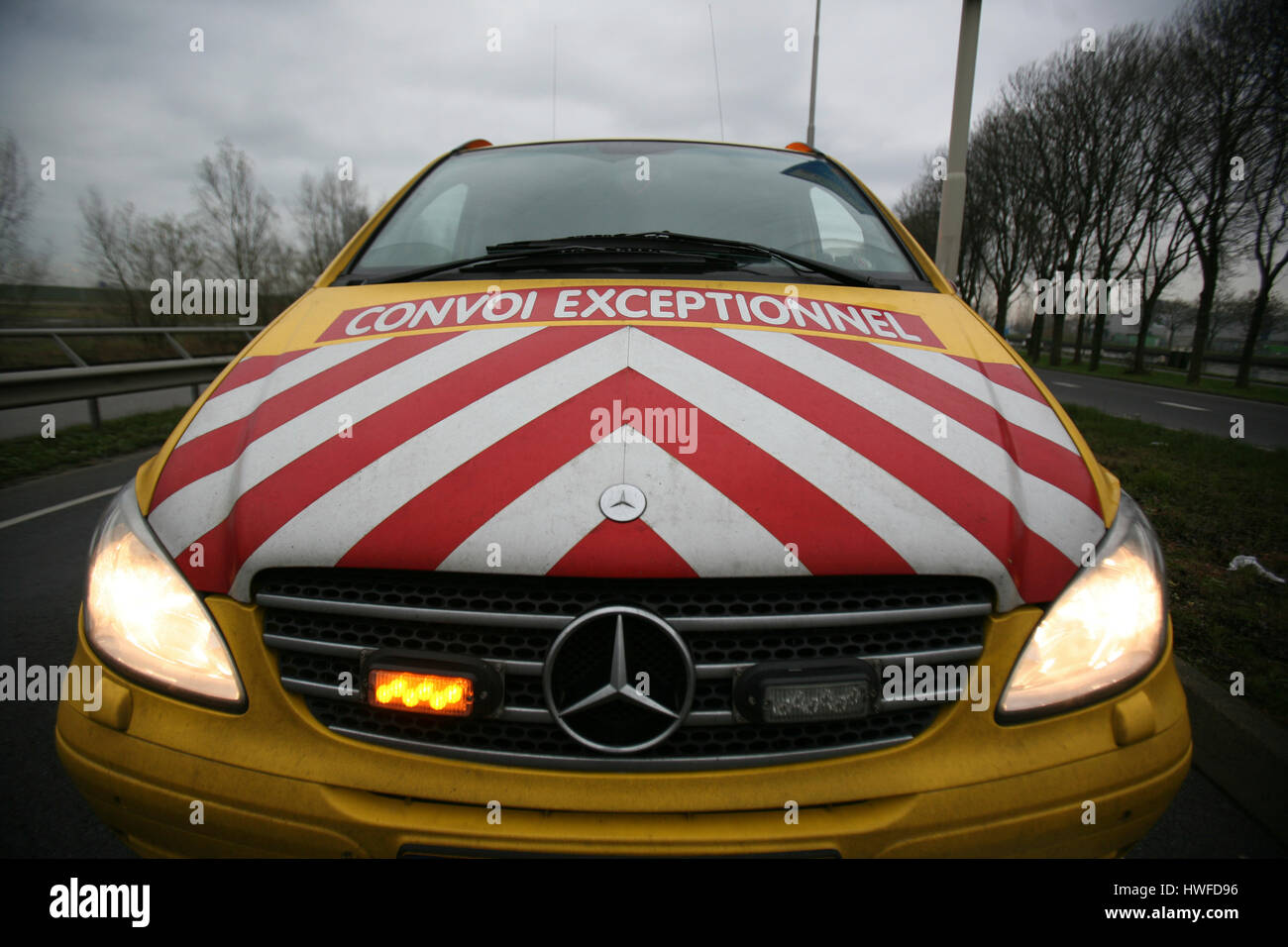 Convoy escort vehicle hi-res stock photography and images - Alamy