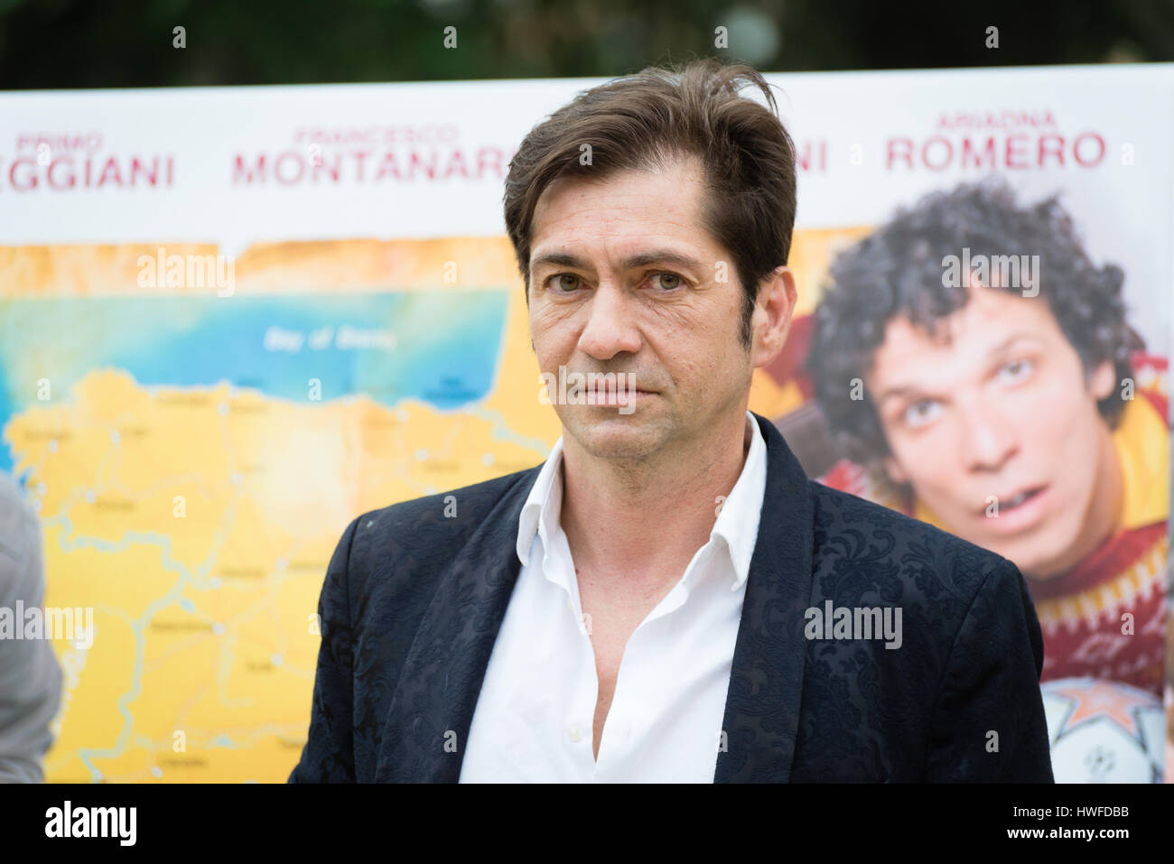 Rome, Italy. 20th Mar, 2017. Francesco Apolloni attends the photocall ...