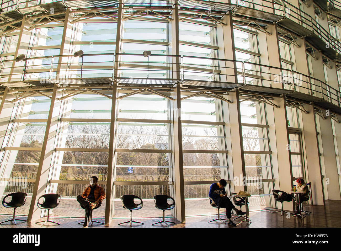 The National Art Center Interior, Tokyo Stock Photo - Alamy