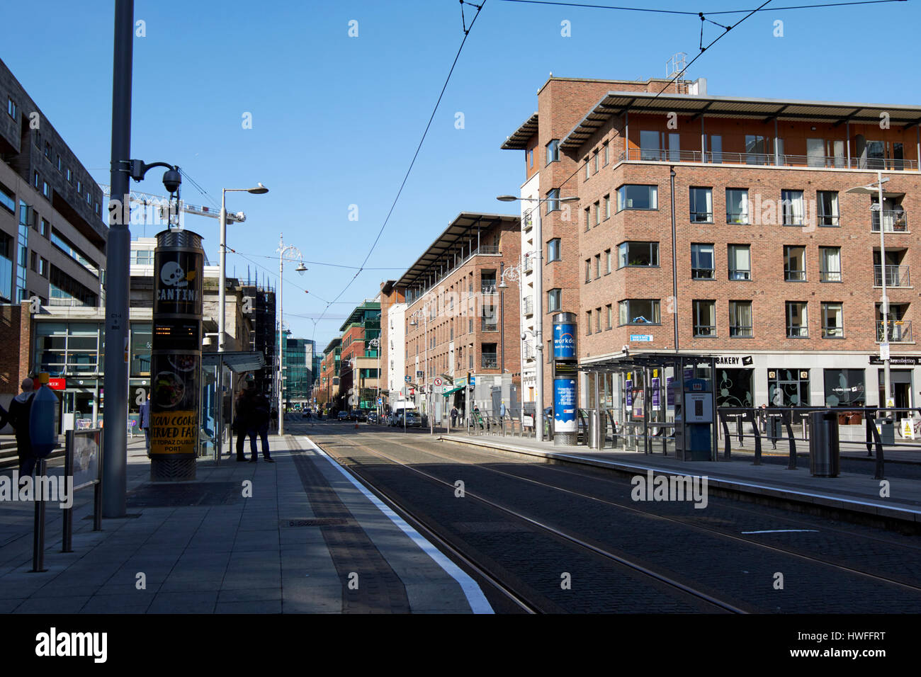 mayor square part of the redeveloped north wall docklands Dublin ...