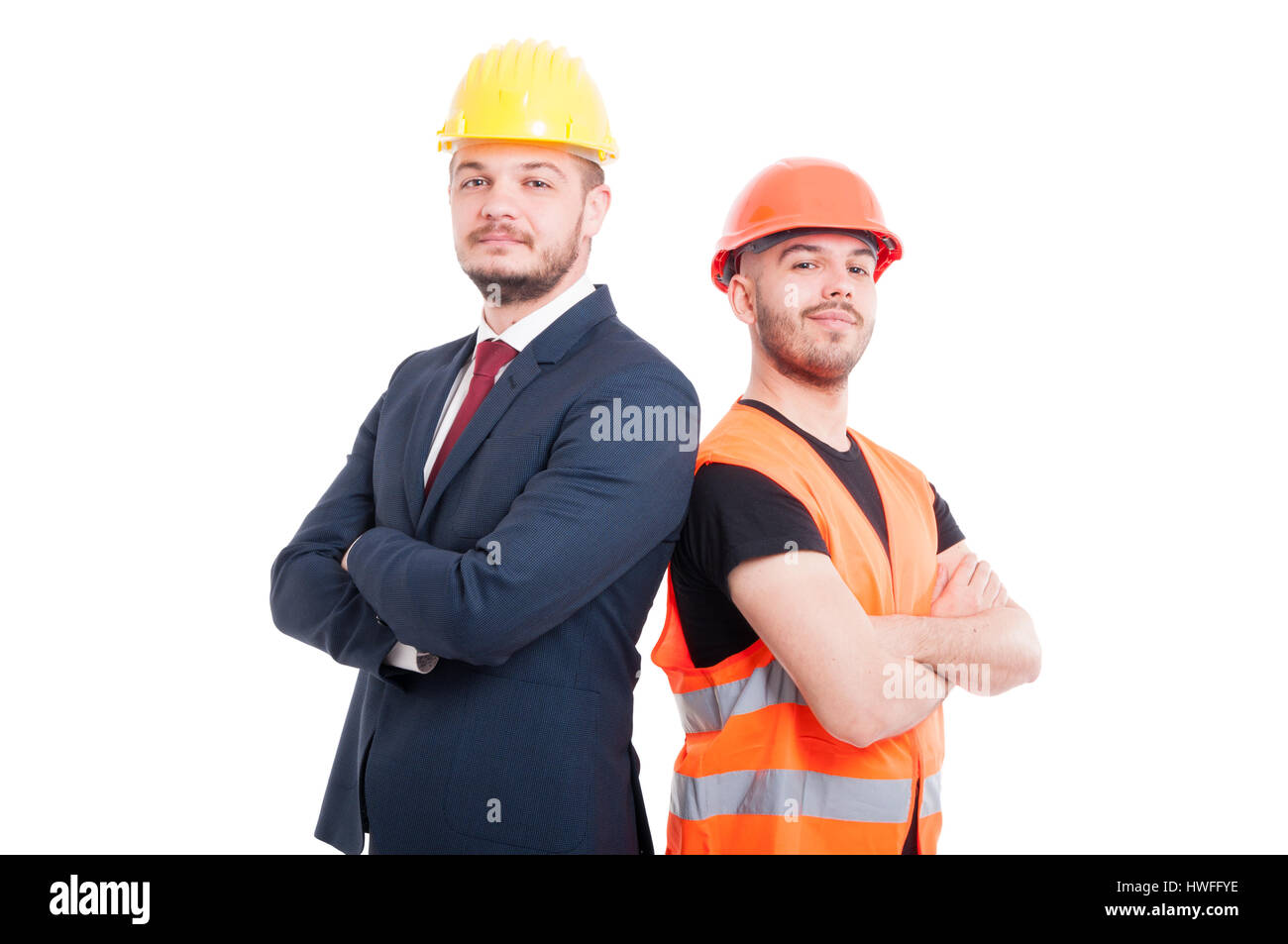 Engineer and businessman hi-res stock photography and images - Alamy