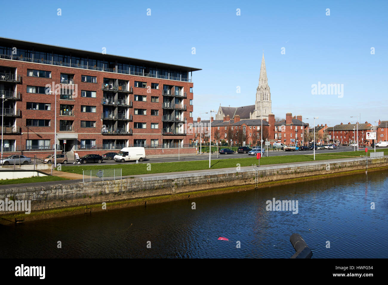 north wall docklands redevelopment with sherrif street and st laurence ...