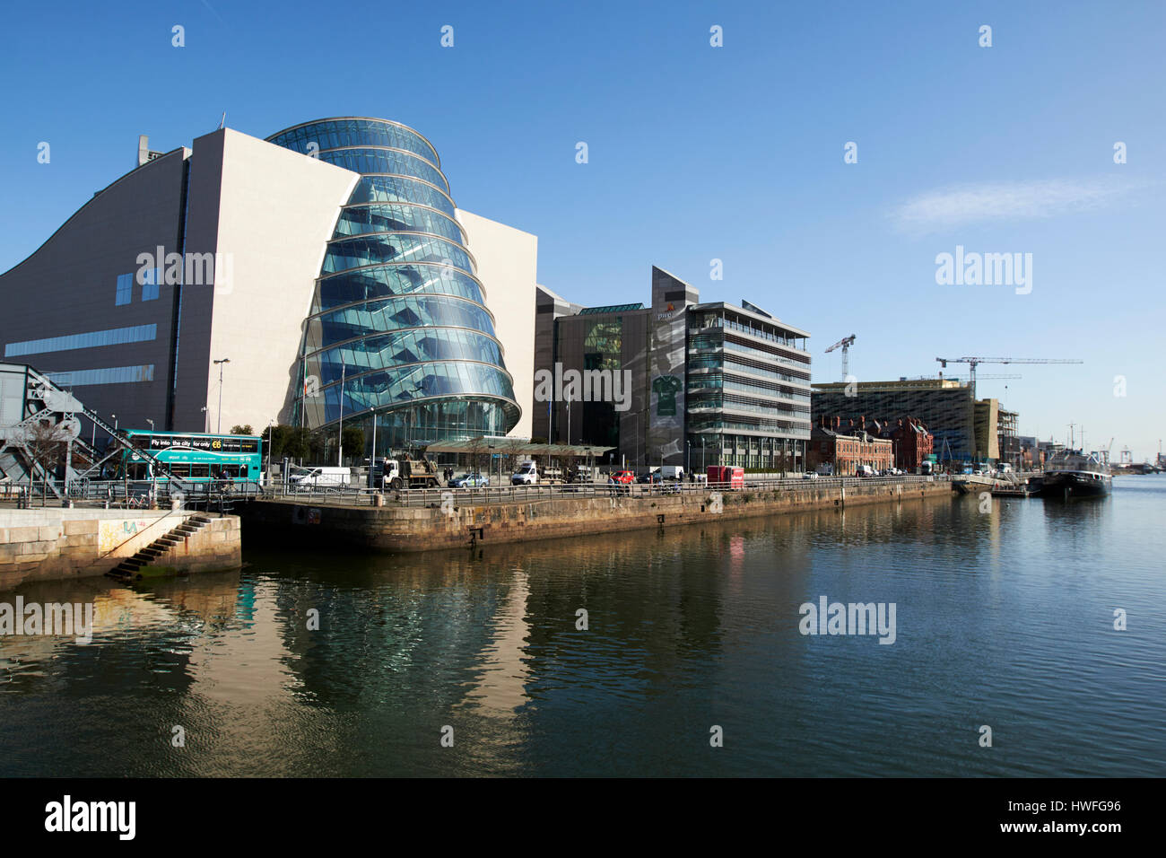 convention centre Dublin and the north wall spencer dock area of the ...