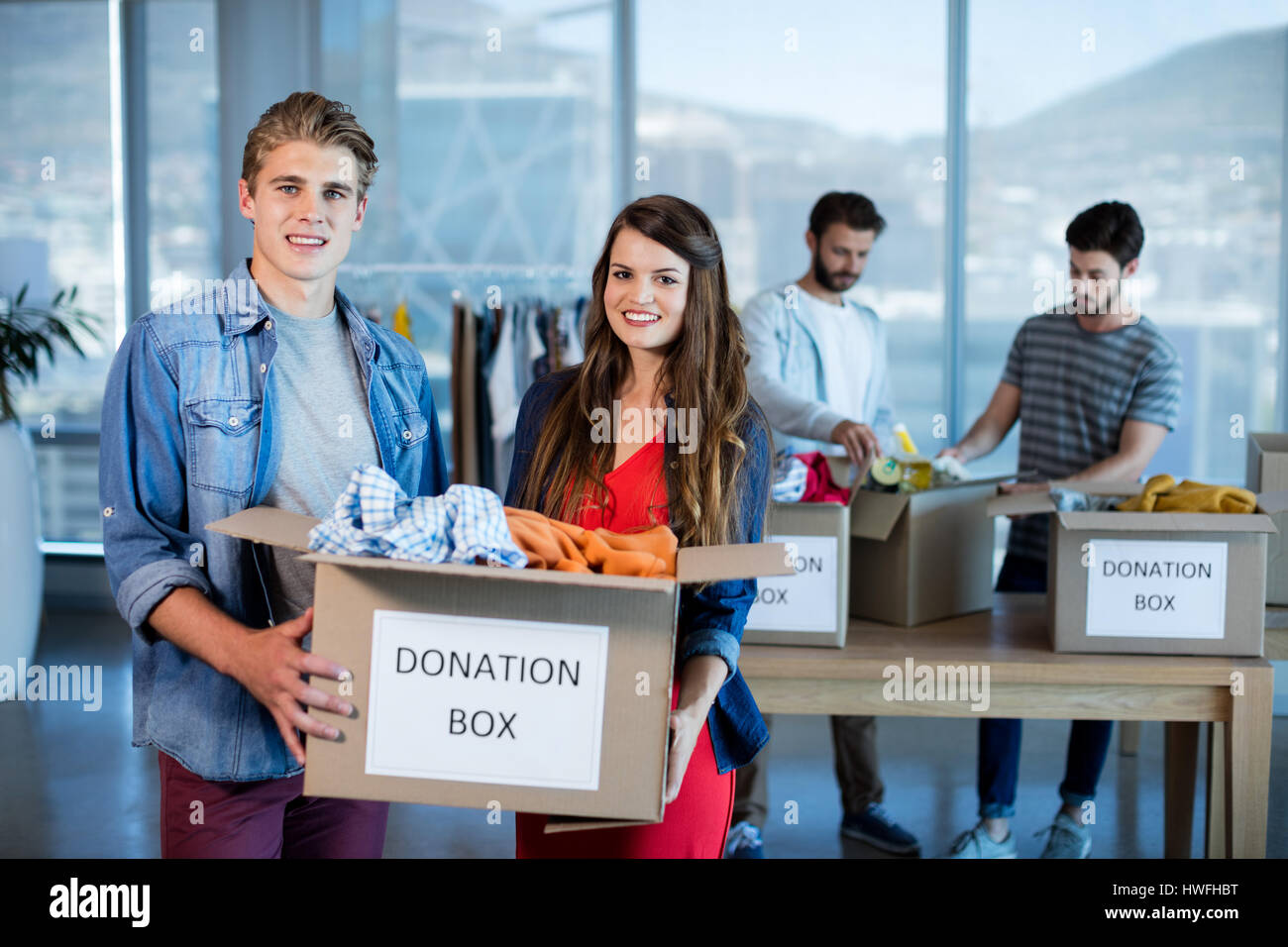 Holding sorting board or panel hi-res stock photography and images - Alamy
