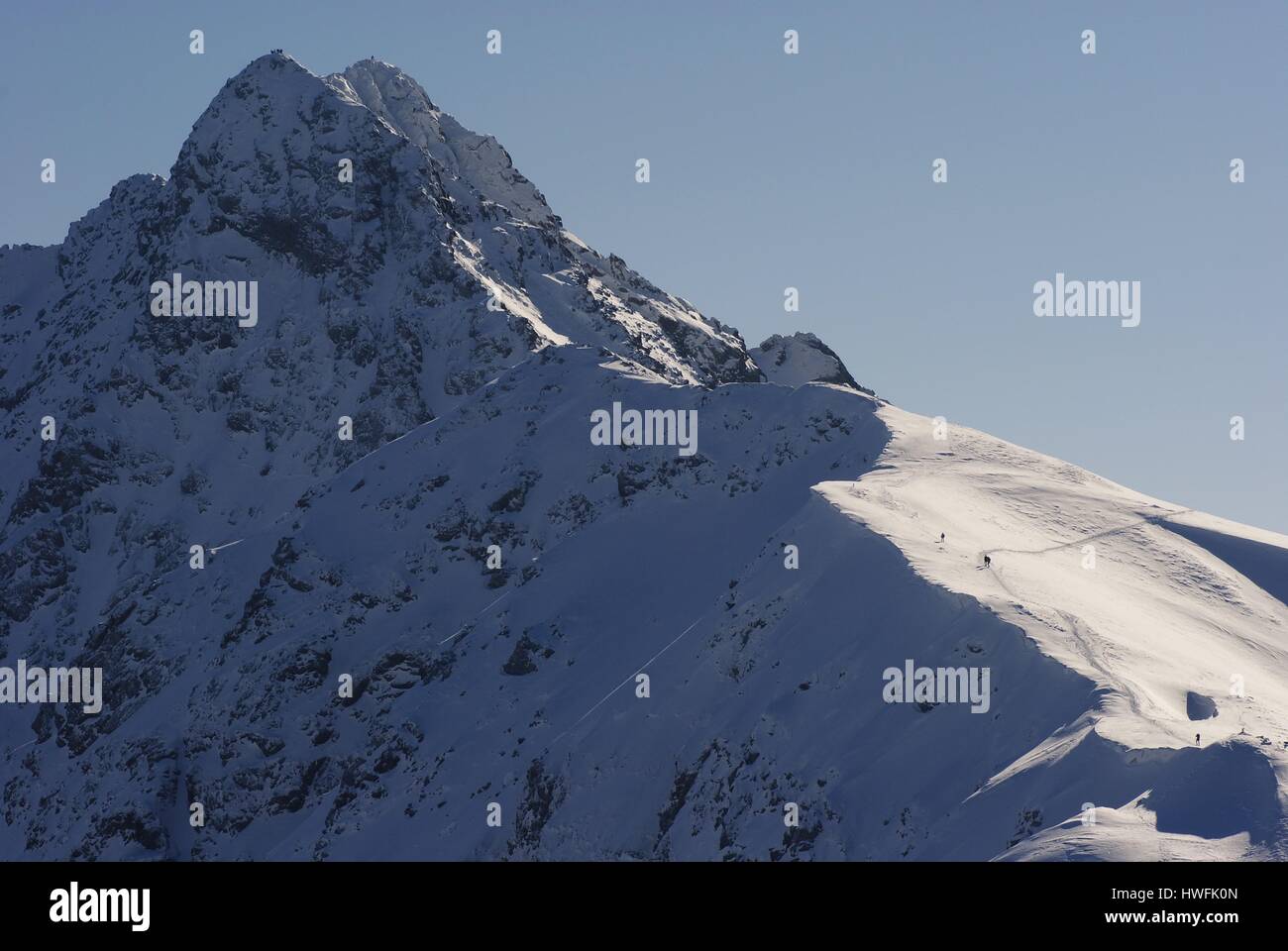 Tatra Mountains in winter Stock Photo - Alamy