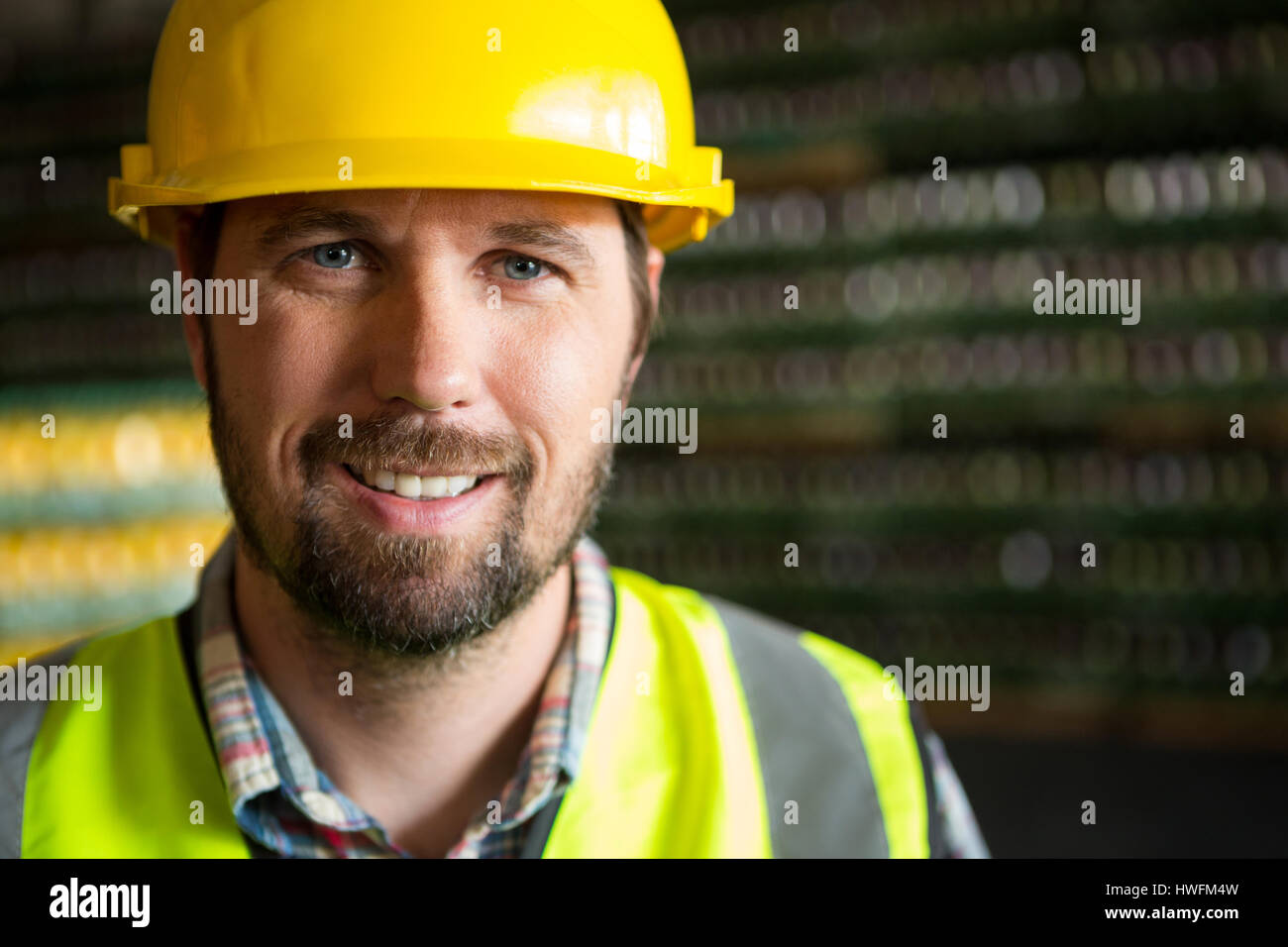 Factory engineer monitoring production hi-res stock photography and ...