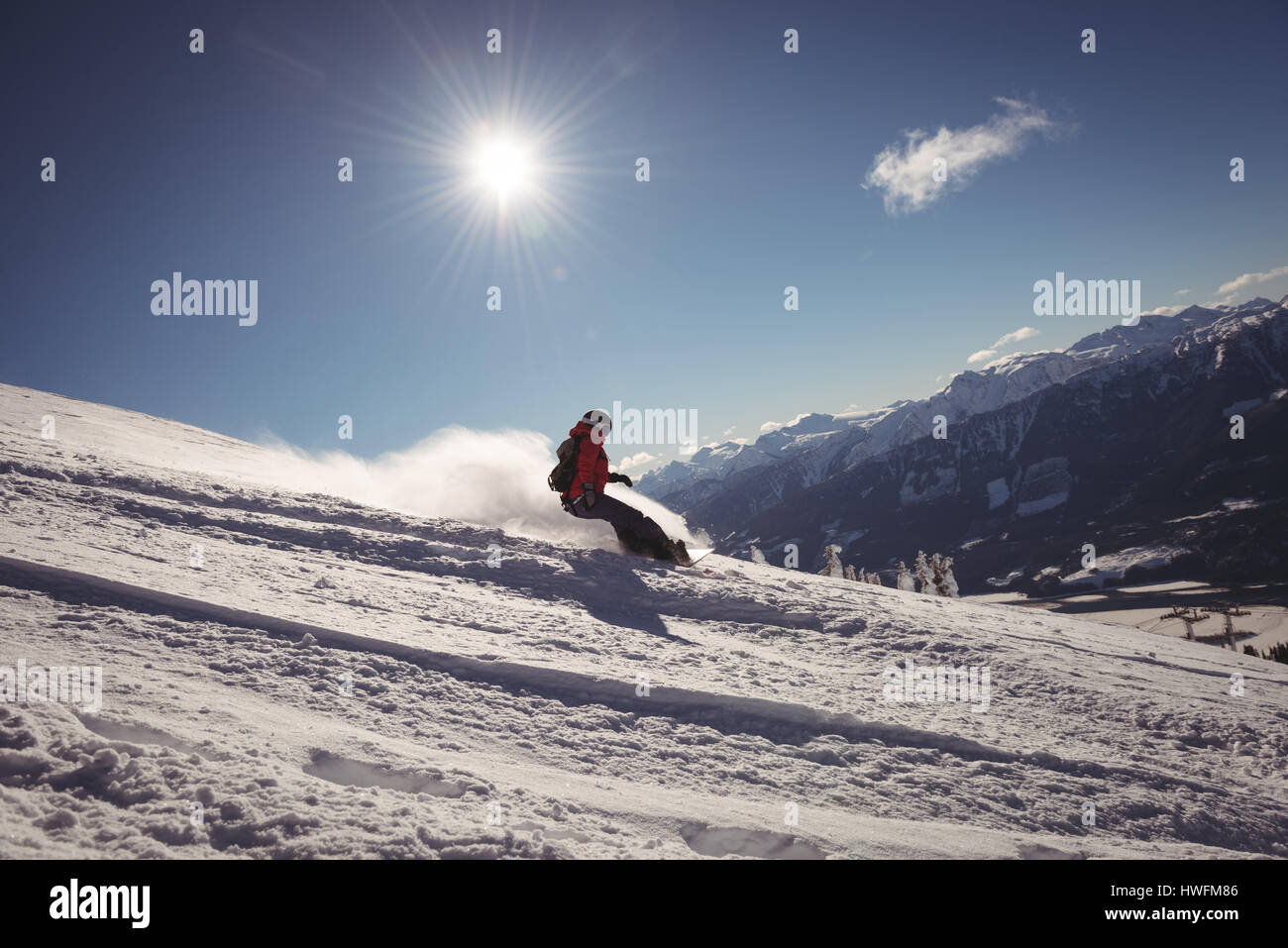 Woman skier in bright hi-res stock photography and images - Alamy