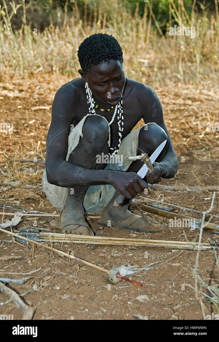 Hadza people hi-res stock photography and images - Alamy