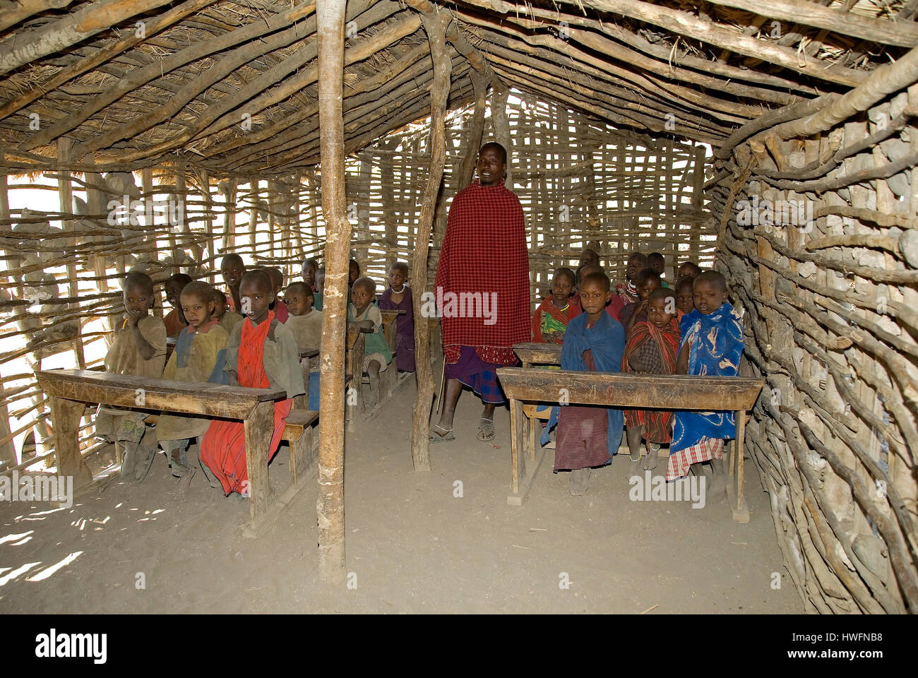 Maasai school hi-res stock photography and images - Alamy