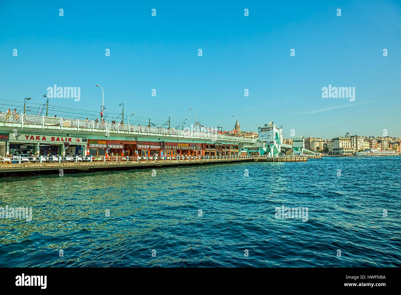 Galata Bridge Istanbul Stock Photo - Alamy