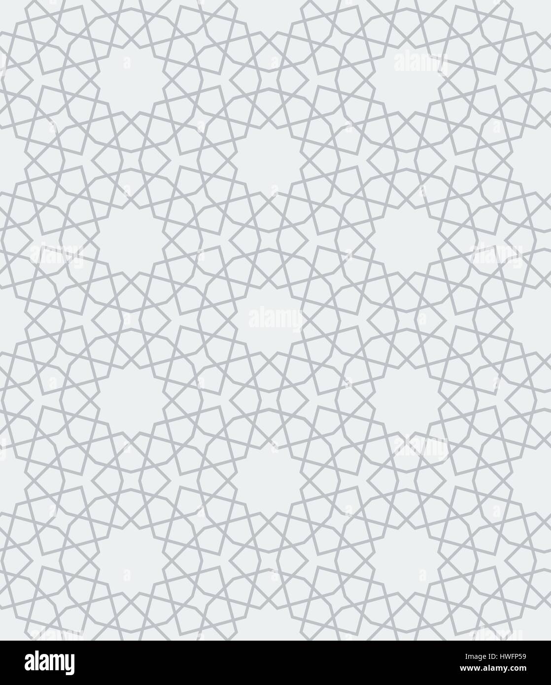 Ornamental seamless arabic geometrial pattern. Looping lines Stock ...