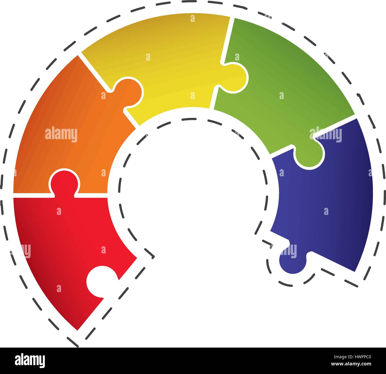 puzzle solution chart image Stock Vector Image & Art - Alamy