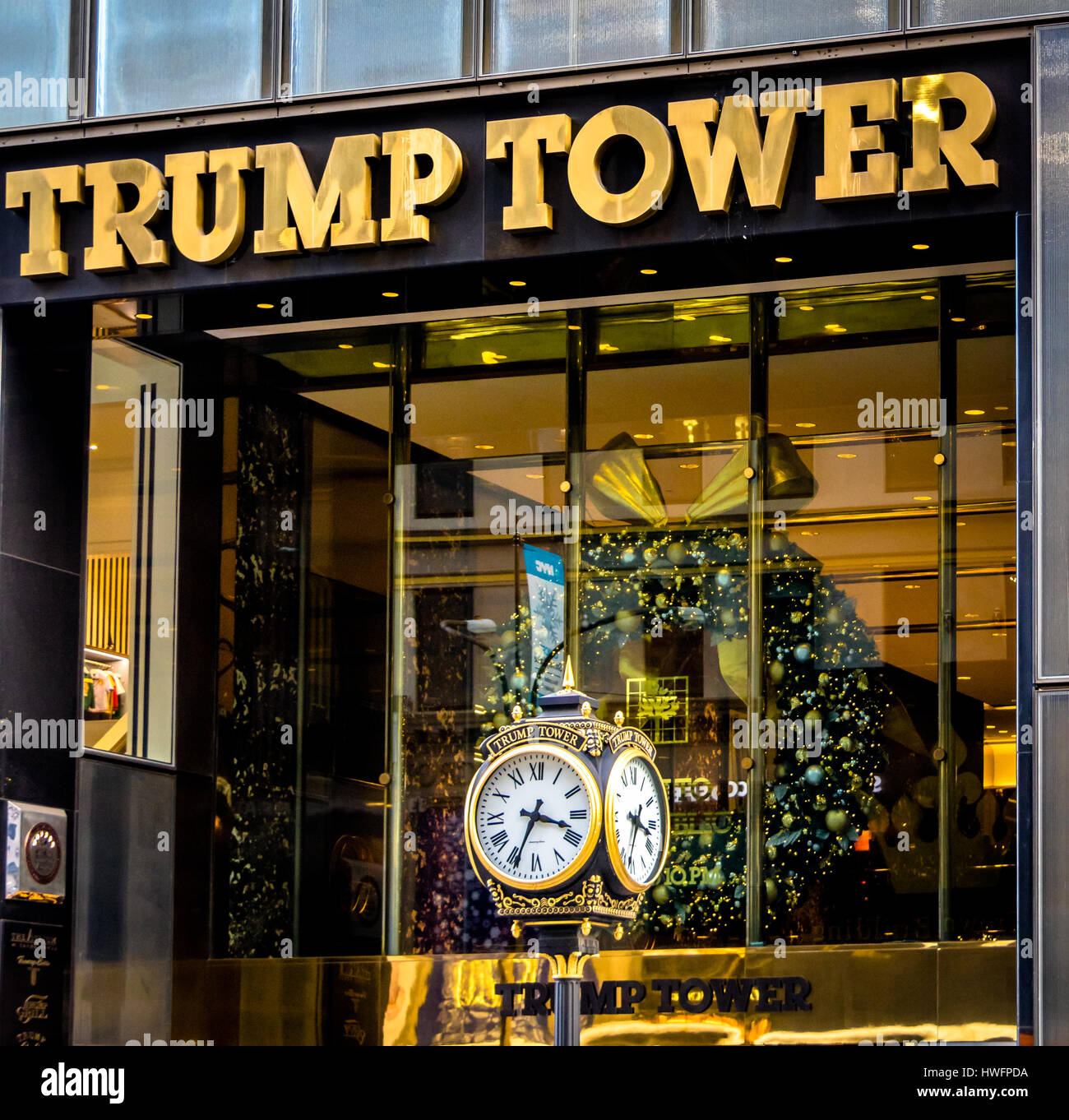 Trump tower new york apartment hi-res stock photography and images - Alamy