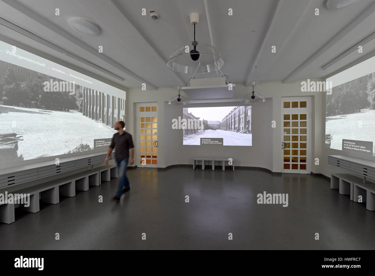 Moringen, Germany. 8th Mar, 2017. View of the newly designed entrance ...