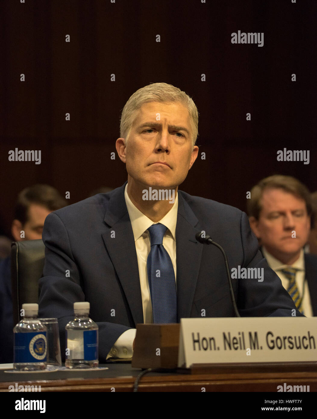 FBI and Supreme Court Justice testify on Capitol Hill Stock Photo - Alamy