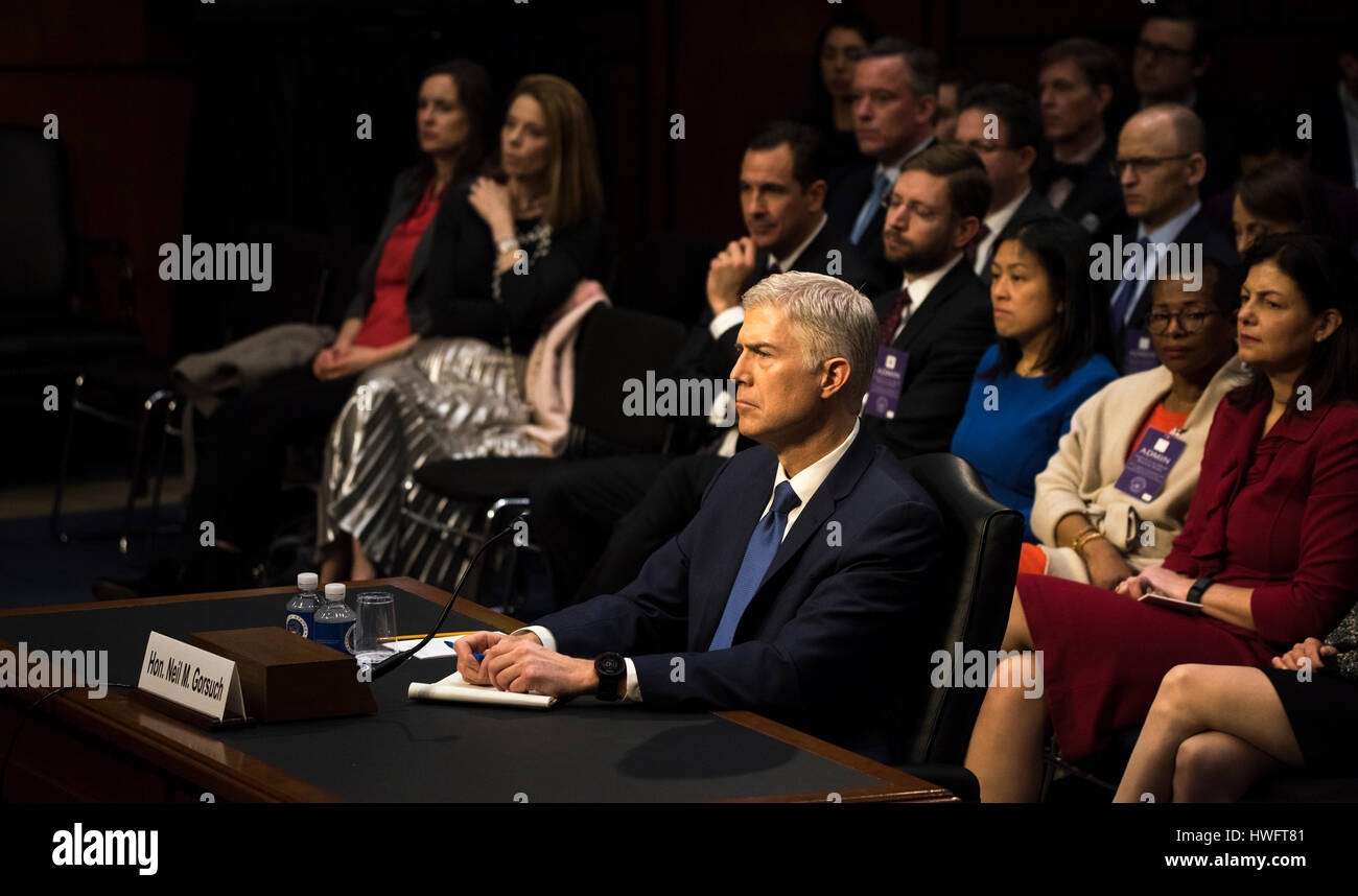 FBI and Supreme Court Justice testify on Capitol Hill Stock Photo - Alamy