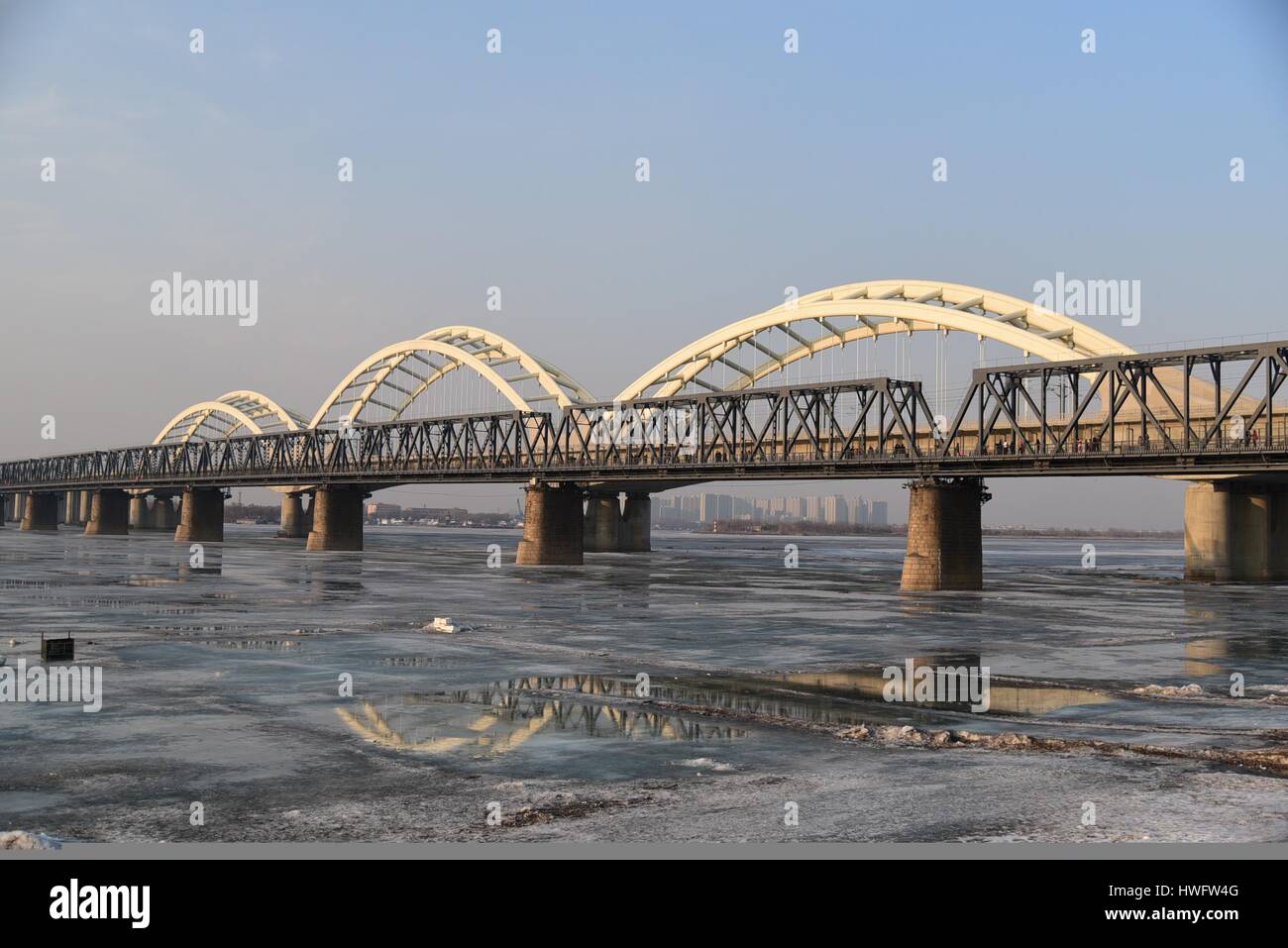 Songhua river bridge hi-res stock photography and images - Alamy