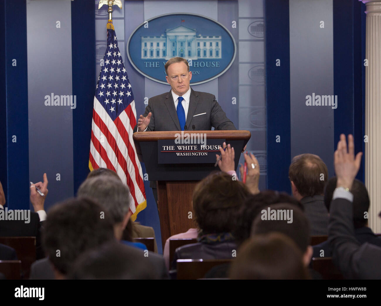 Washington, USA. 20th Mar, 2017. Presidential Press Secretary Sean ...