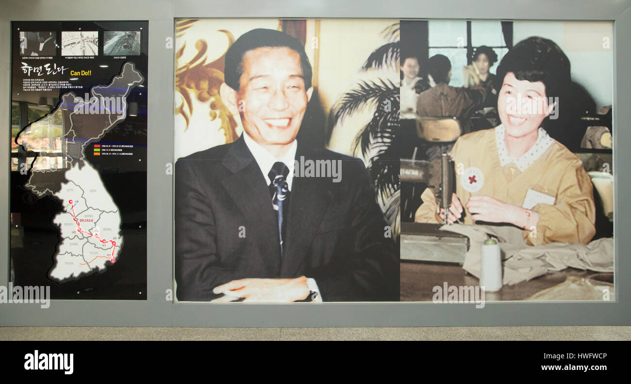 Birthplace of Park Chung-Hee, Mar 18, 2017 : Pictures of late South ...