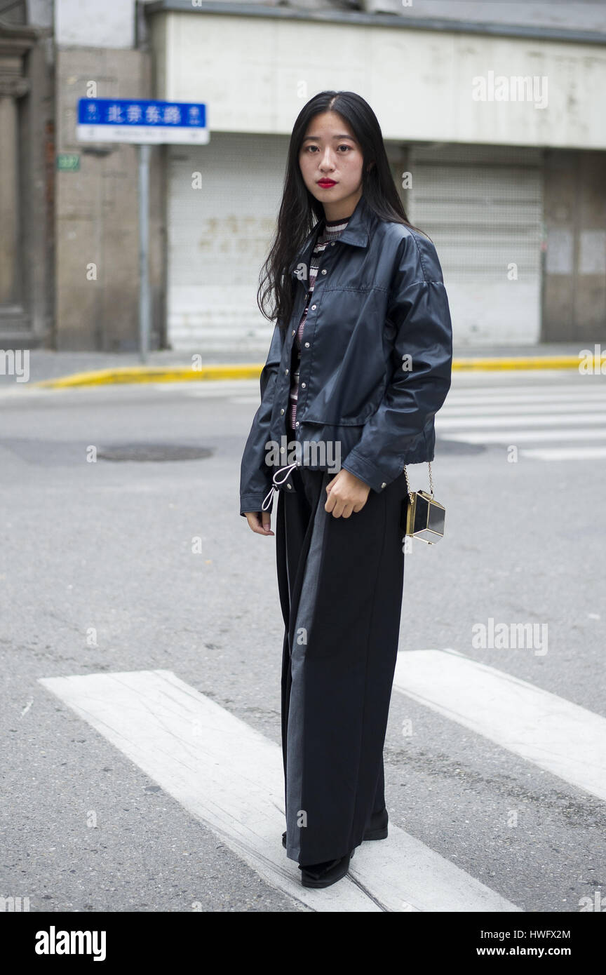 Shanghai, Shanghai, China. 12th Oct, 2016. They Are Wearing: Shanghai ...