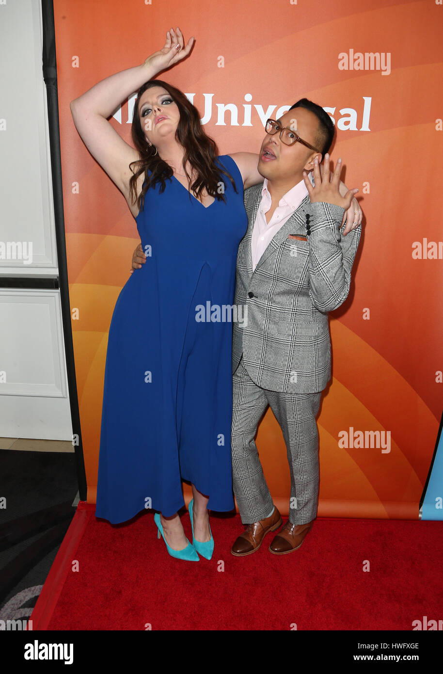 Beverly Hills, Ca. 20th Mar, 2017. Lauren Ash, Nico Santos, At 2017 ...