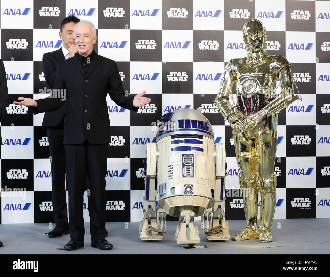 Tokyo, Japan. 20th Mar, 2017. US movie Star Wars' C-3PO actor Anthony ...