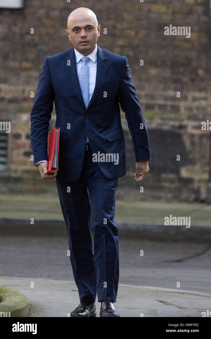 London, UK. 21st Mar, 2017. Sajid Javid MP, Secretary of State for ...