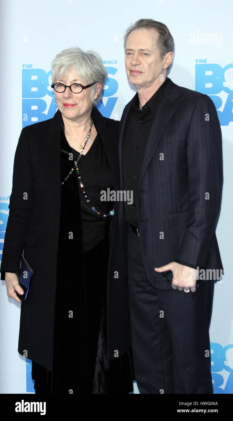 New York, USA. 20th Mar, 2017. Jo Andres, Steve Buscemi attends ...