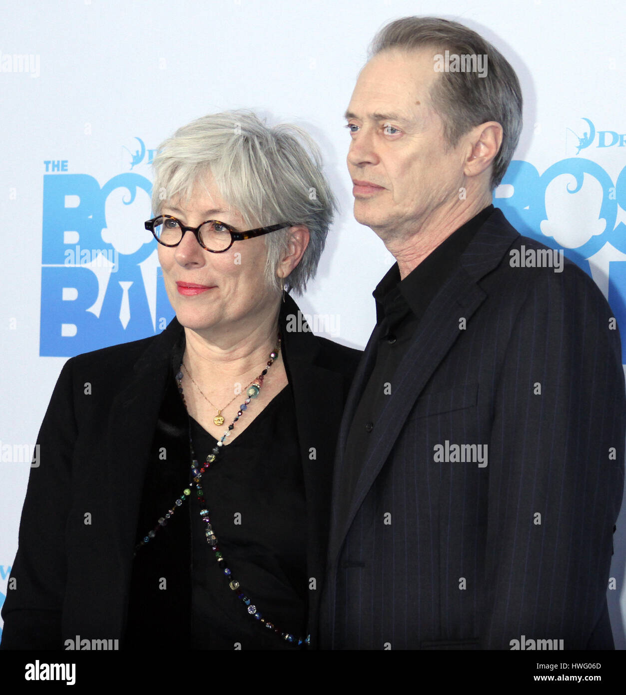 New York, USA. 20th Mar, 2017. Jo Andres, Steve Buscemi attends ...