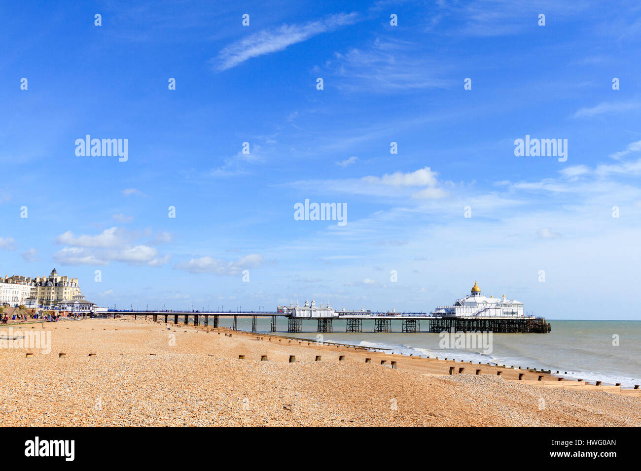 Eastbourne, UK. 21st Mar, 2017. UK weather. A bright but cold morning ...