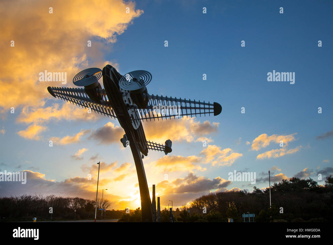 Lockheed model 10e electra daily express hi-res stock photography and ...