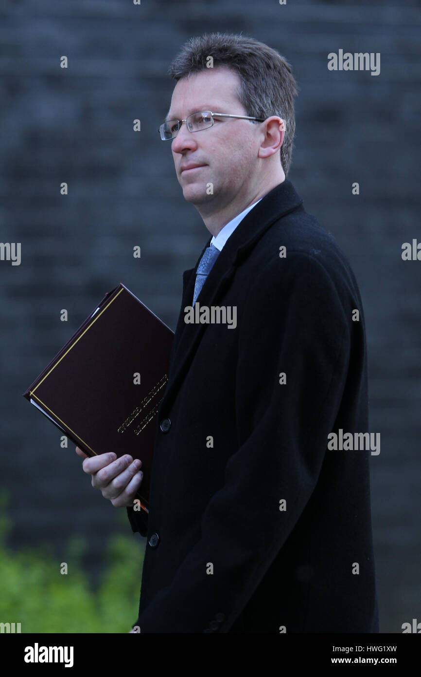 London, UK. 21st Mar, 2017. Jeremy Wright Attorney General seen ...