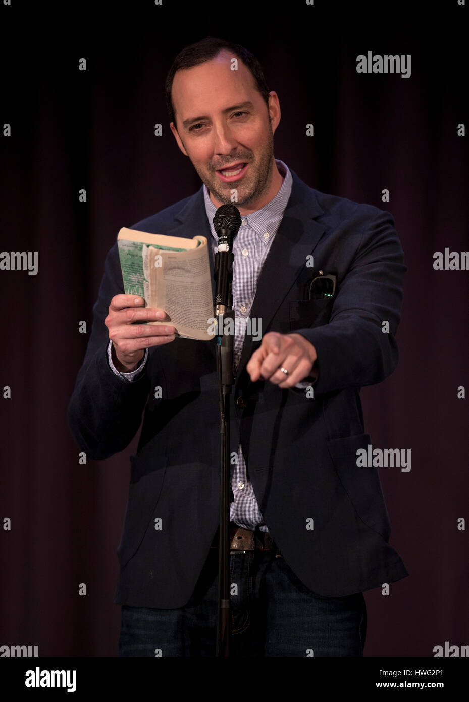 Los Angeles, California, USA. 21st Mar, 2017. TONY HALE participates in ...