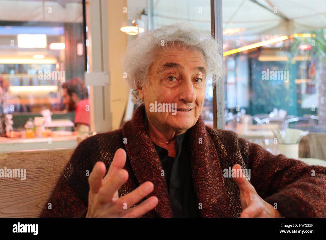 Pantomime artist Samy Molcho during an interview with the German Press ...