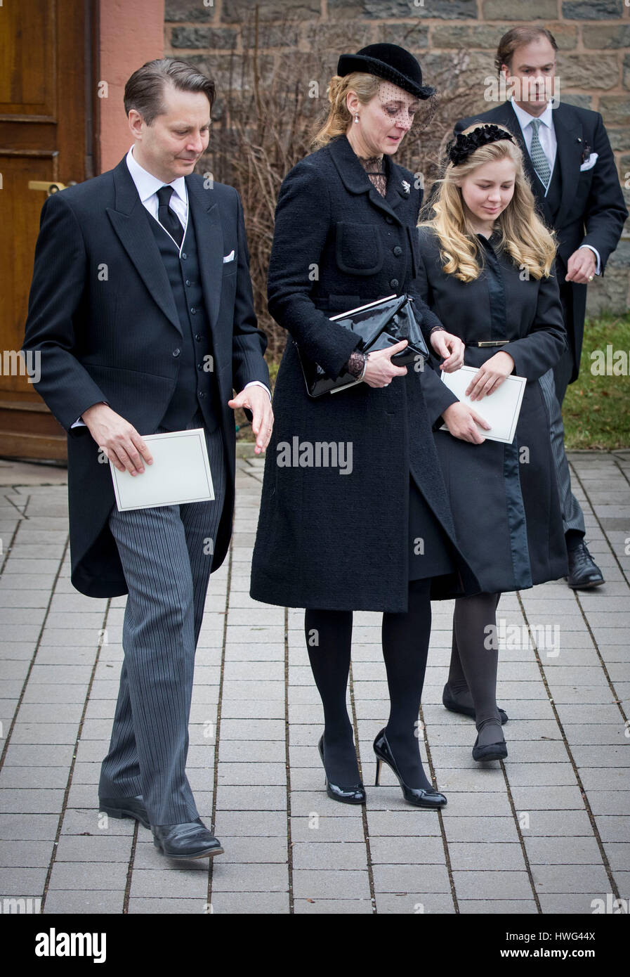 Bad Berleburg, Germany. 21st Mar, 2017. Princess Alexandra zu Sayn ...