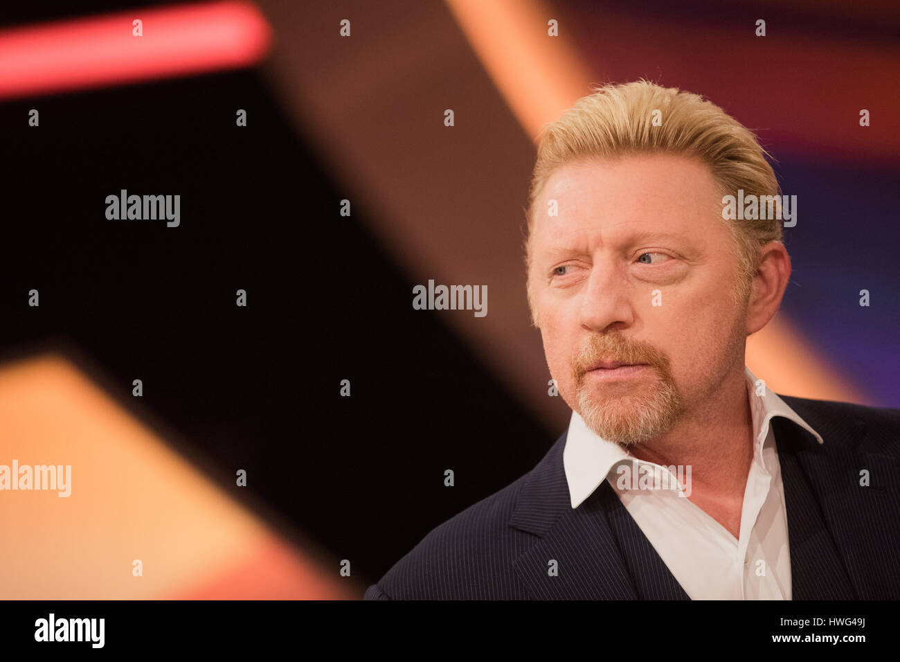 Huerth, Germany. 21st Mar, 2017. Former tennis player Boris Becker on ...