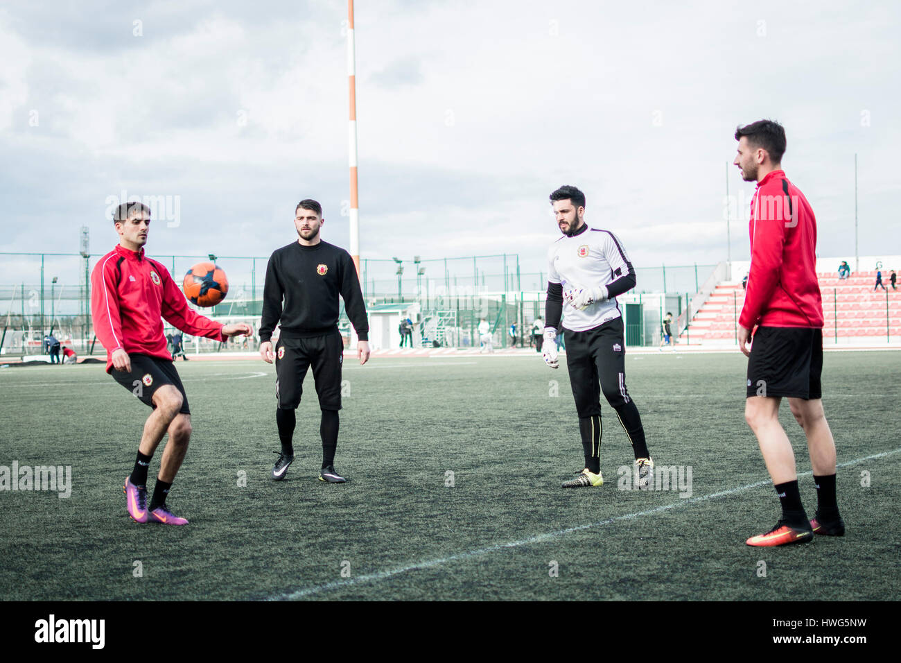 Gibraltar national football team hi-res stock photography and images ...