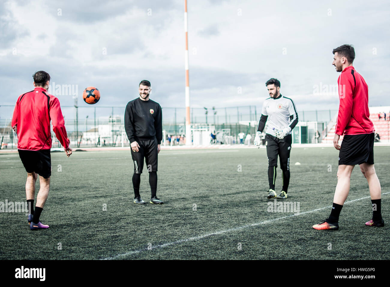 Gibraltar national football team hi-res stock photography and images ...